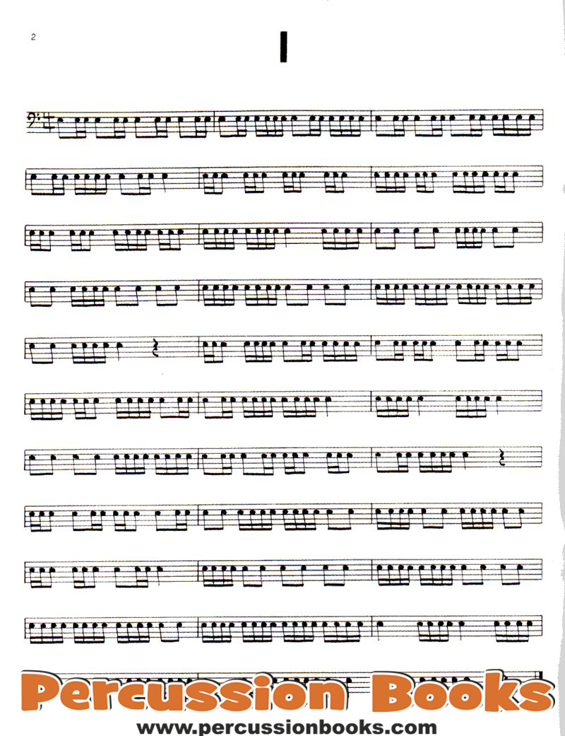 Intermediate Snare Drum Studies - Percussion Books | Everything you ...